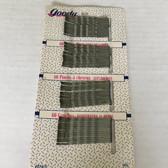 Goody | Accessories | Vintage Bobby Pins Silver Gray Color Goody Brand ...